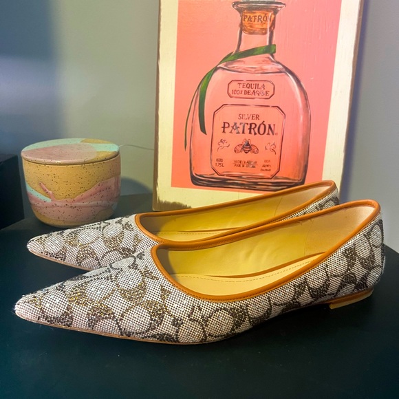 Coach | Shoes | Coach Womens Encrusted Flats | Poshmark
